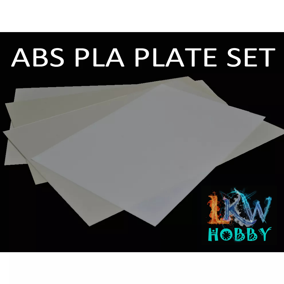 ABS Pla Plate 4pcs Set 10X15CM Gundam Plastic Model Kit Modification ...