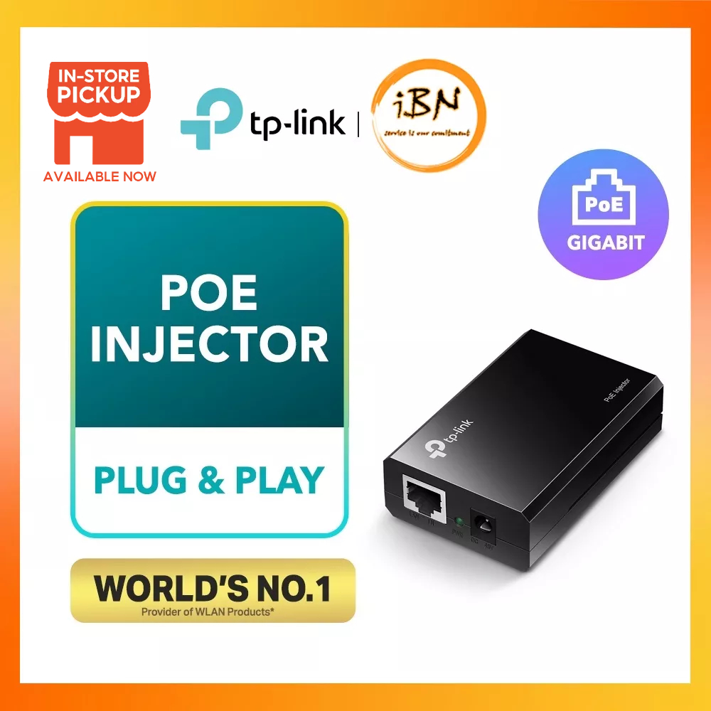 TP-LINK Ethernet POE Injector Adapter TL-POE150S | Shopee Philippines