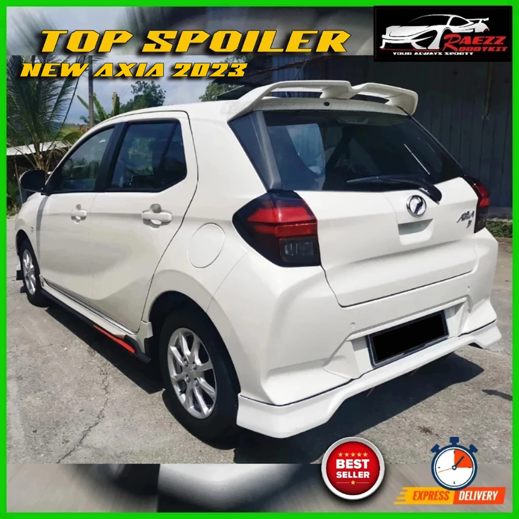 Perodua New Axia 2023 Top Spoiler ( Filewar ) | Shopee Philippines
