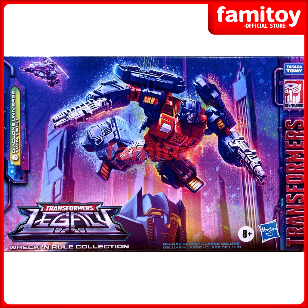 Hasbro Transformers Generations Legacy Wreck 'N Rule Collection Deluxe Class Twin Twist ...