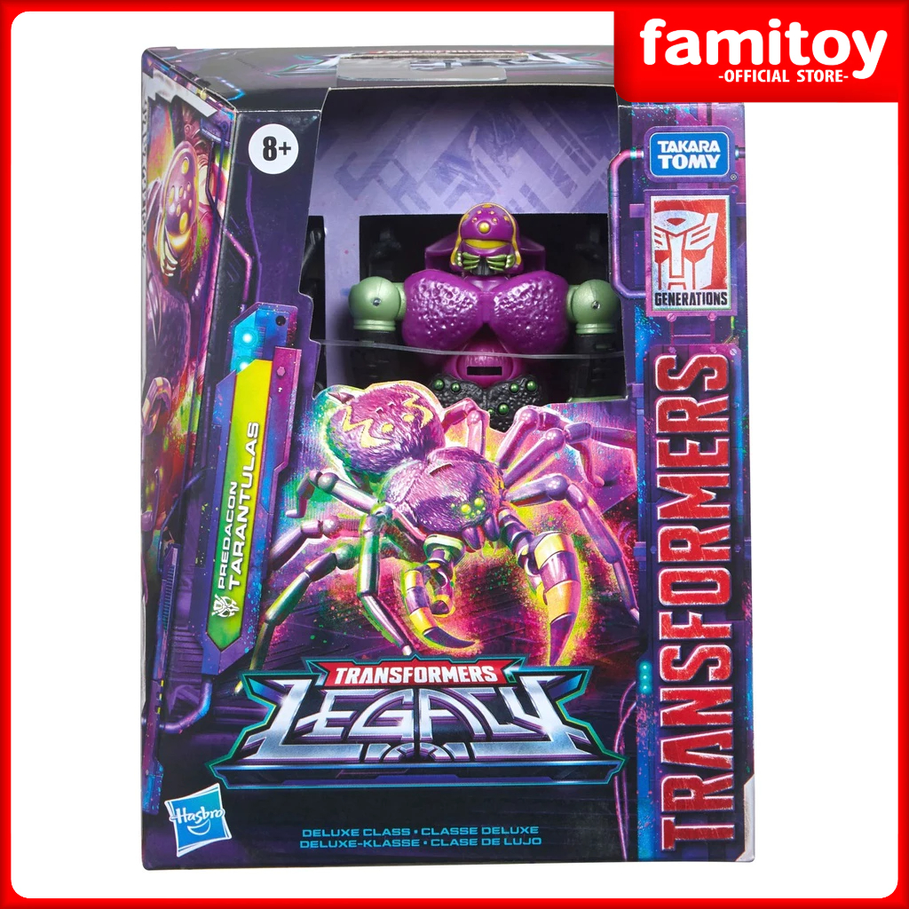 Hasbro Transformers Generations Legacy Deluxe Class Predacon Tarantulas ...