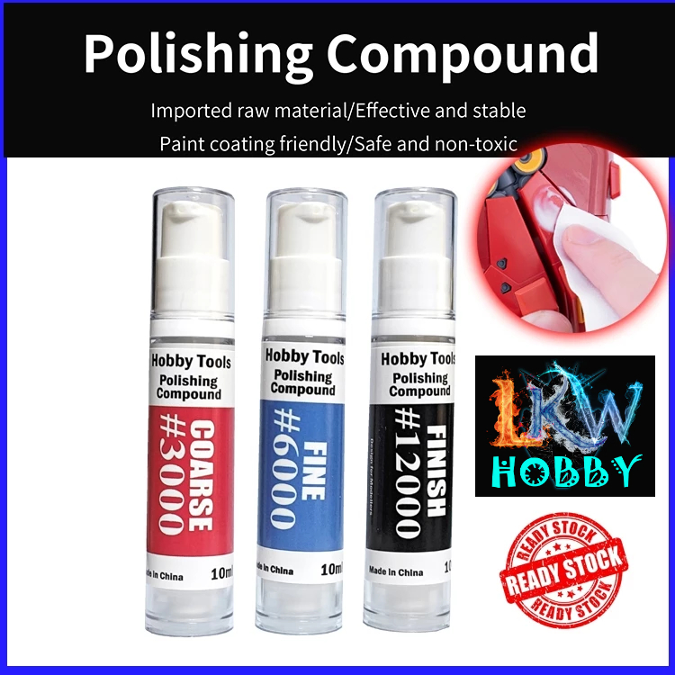 Hobby Tools Model Kits Polishing Compound Set | Shopee Philippines