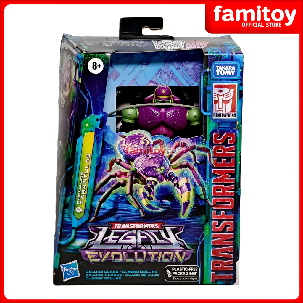 Hasbro Transformers Generations Legacy Evolution Deluxe Class Predacon Tarantulas | Shopee ...