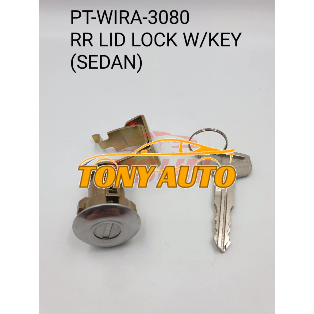 REAR LID LOCK WITH KEY PROTON WIRA | Shopee Philippines