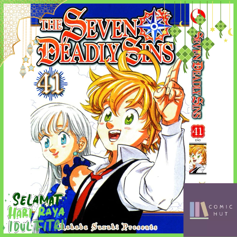 THE SEVEN DEADLY SINS (English Comics) Vol. 1-41 END Physical Book ...