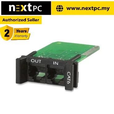REPLACEABLE, RACKMOUNT, 1U, CAT 6 NETWORK SURGE PROTECTION MODULE / 2 ...