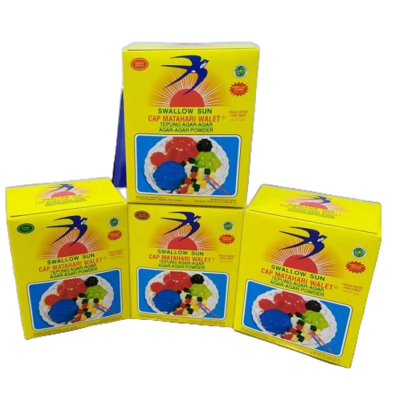 Agar Agar Swallow Globe Serbuk / Powder Jelly Pudding Box ( 12 Sachets ...