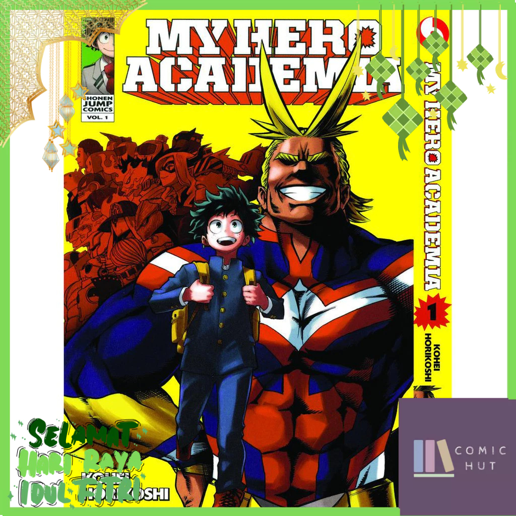 MY HERO ACADEMIA (English Comics) Vol. 1-20 Physical Book Manga Komik ...
