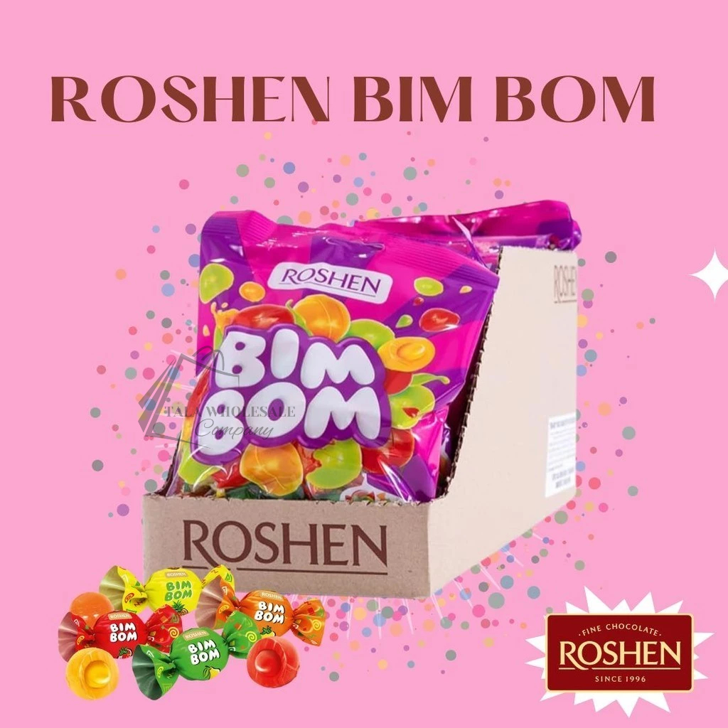 Roshen Bim Bom Fruit Flavor Party Candies 1kg | Shopee Philippines
