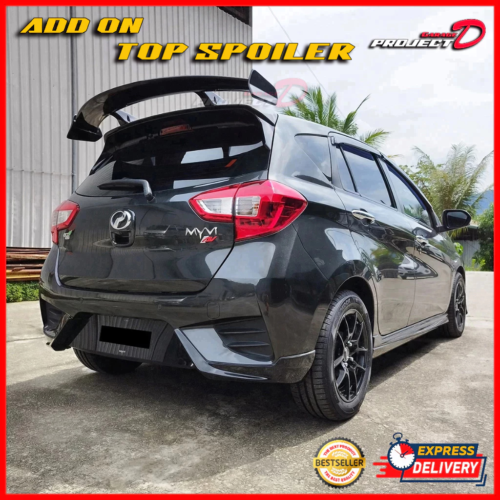 Perodua Myvi G3 Add On **MZ** Spoiler | Shopee Philippines