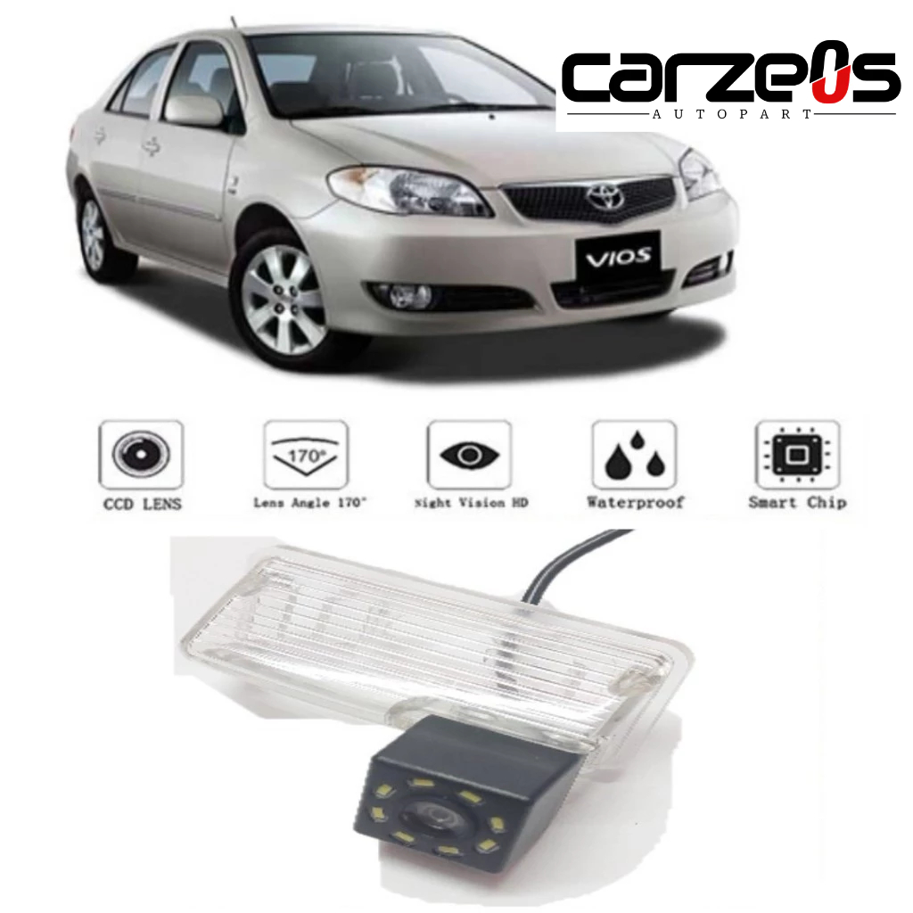 Toyota Vios NCP42 Reverse Camera Vios First Model Plate Lamp Bracket ...