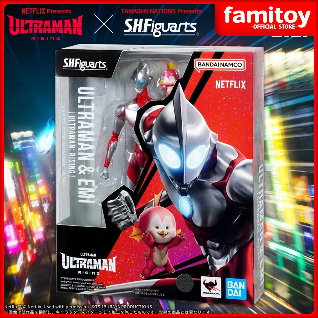 Bandai S.H.Figuarts Ultraman & Emi (ULTRAMAN: RISING) | Shopee Philippines