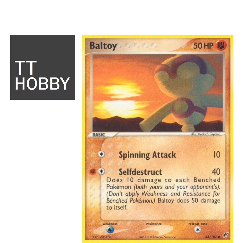 Baltoy 53/107 LP-NM Deoxys Vintage Pokemon TCG 2005 | Shopee Philippines