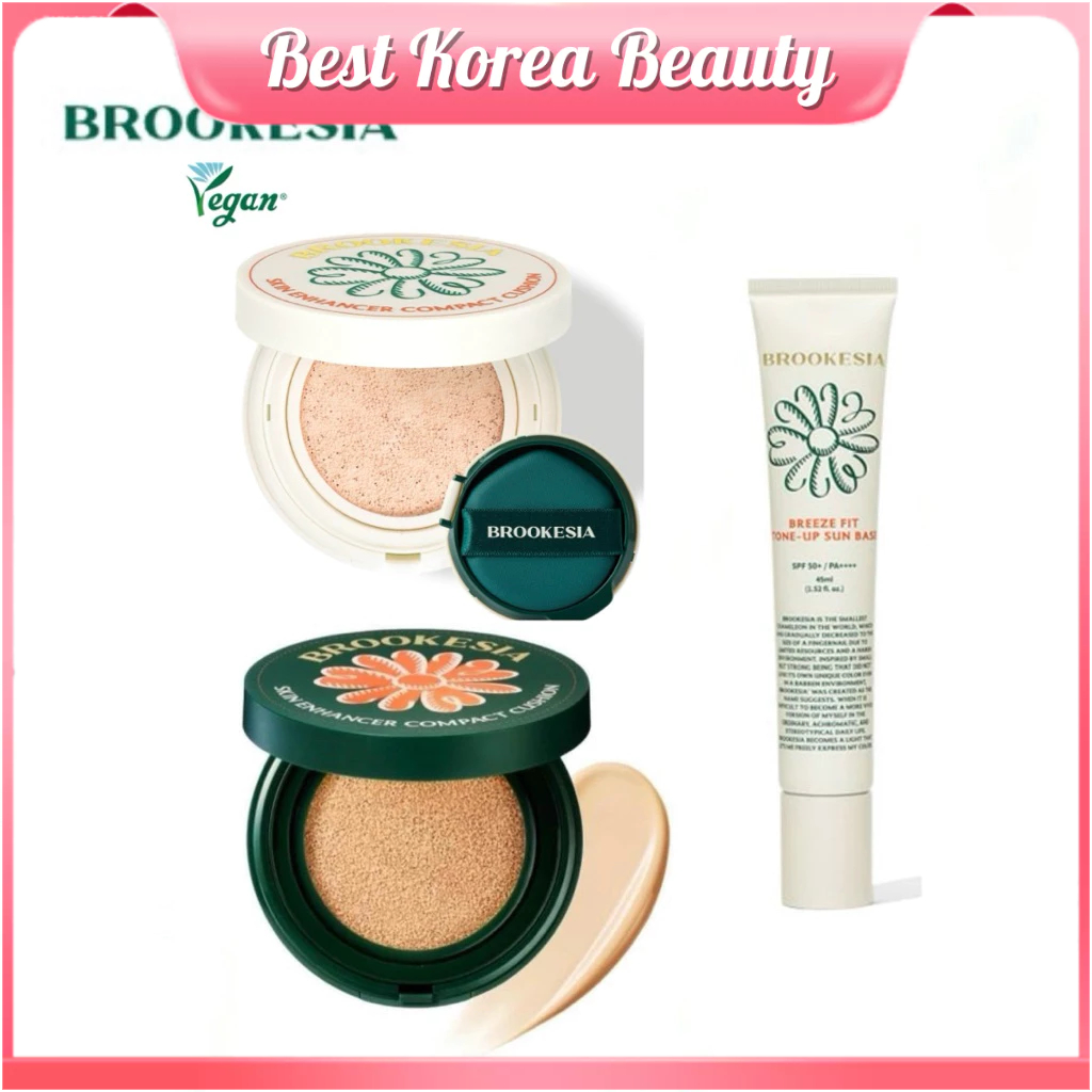BROOKESIA SKIN ENHANCER COMPACT CUSHION GLOW/MATTE SPF40 PA++ (12G ...