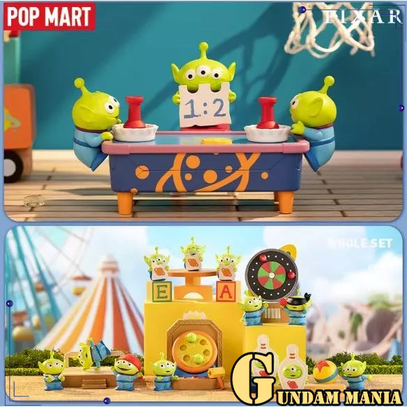 POPMART Disney Pixar Alien Party Games Series Blind Box | Shopee ...