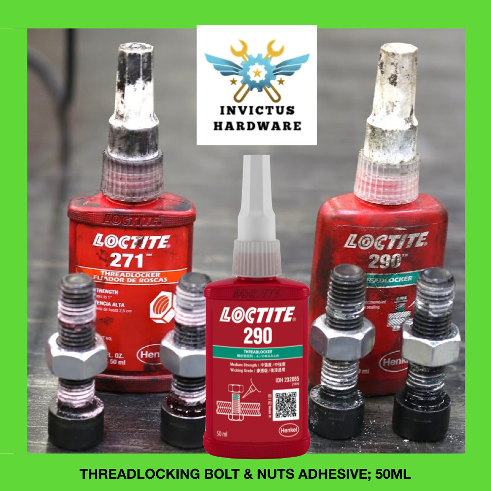 DIY MODIFY BODYKIT MOTOR SKRU 290 LOCTITE THREADLOCKER HEAVY DUTY SPORT ...
