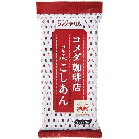 Endo Seian Komeda Coffee Shop Pakitte Red Bean Paste 81g [Direct From ...