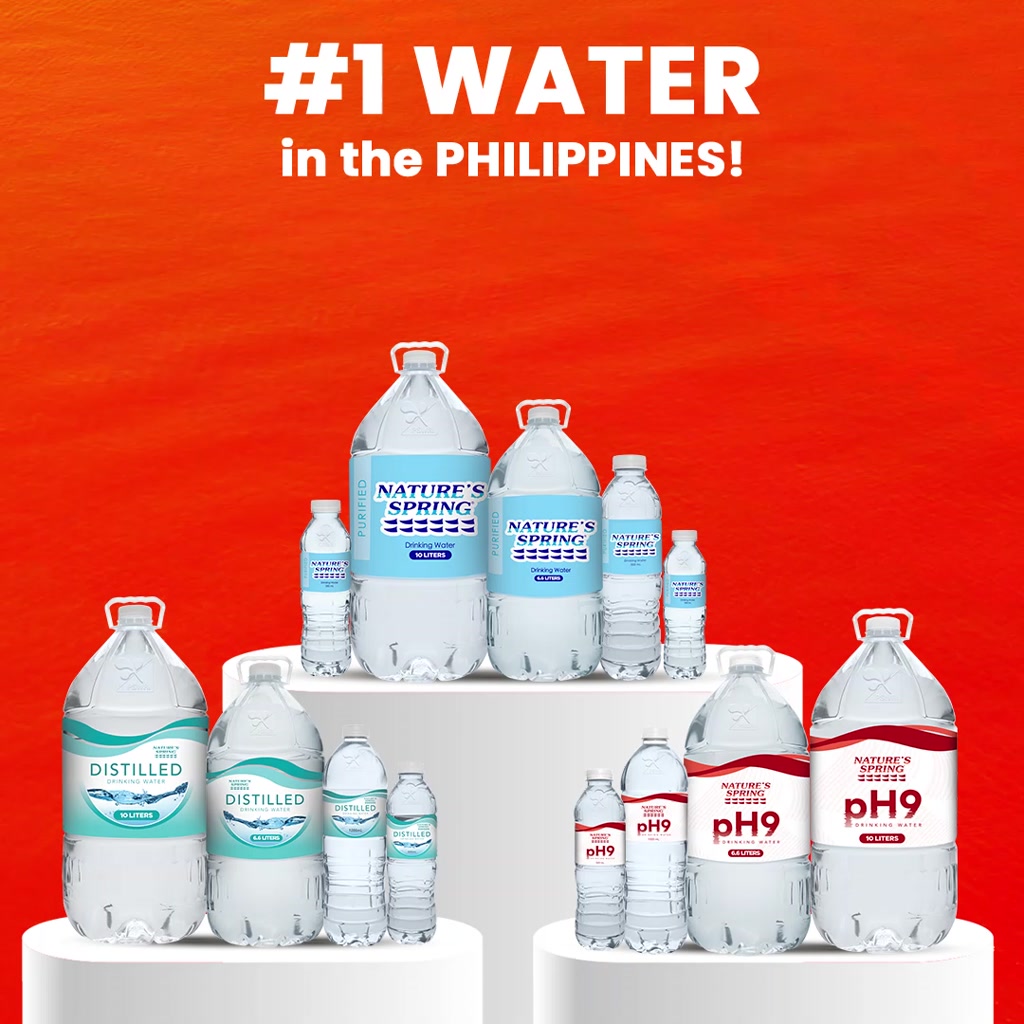 Nature's Spring Purified Water 500 mL | Shopee Philippines
