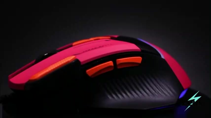 Zeus x GUNDAM ( GD-002 ) RGB LED Wired Gaming Mouse Neo Zeon Gaming ...