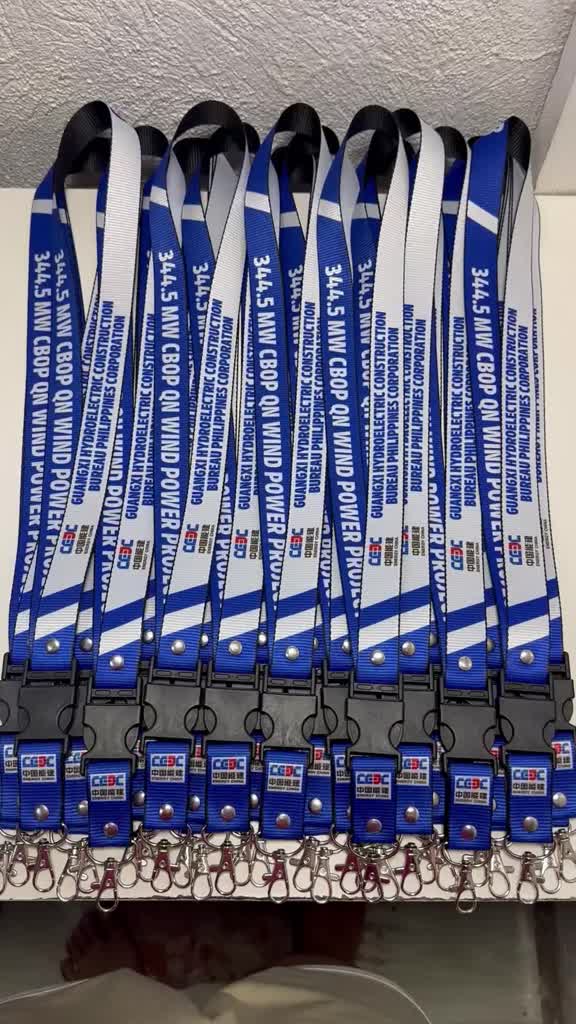 INKDROP 1 INCH & 3/4 INCH ID LACE - CUSTOMIZE ID LANYARD PRINT W/ FREE ...
