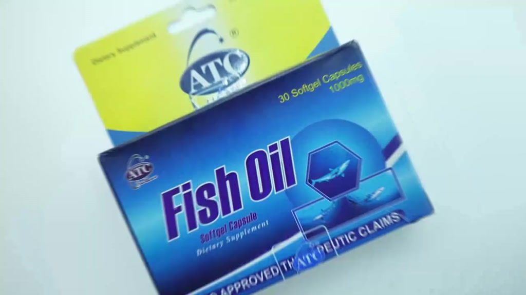 ATC Fish Oil 30 Softgel 1000mg Omega 3 Health Supplements For Adult ...