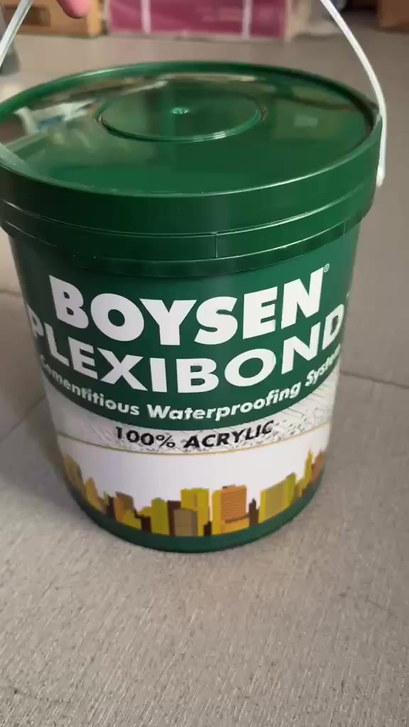 BOYSEN Plexibond 4 Liters Waterproofing 7760 4L L Flexibond Gallon Waterproof Paint Cement ...