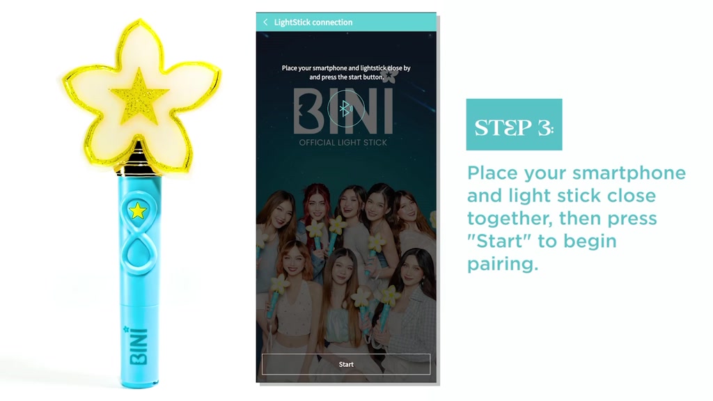 BINI - Official Light Stick | Shopee Philippines
