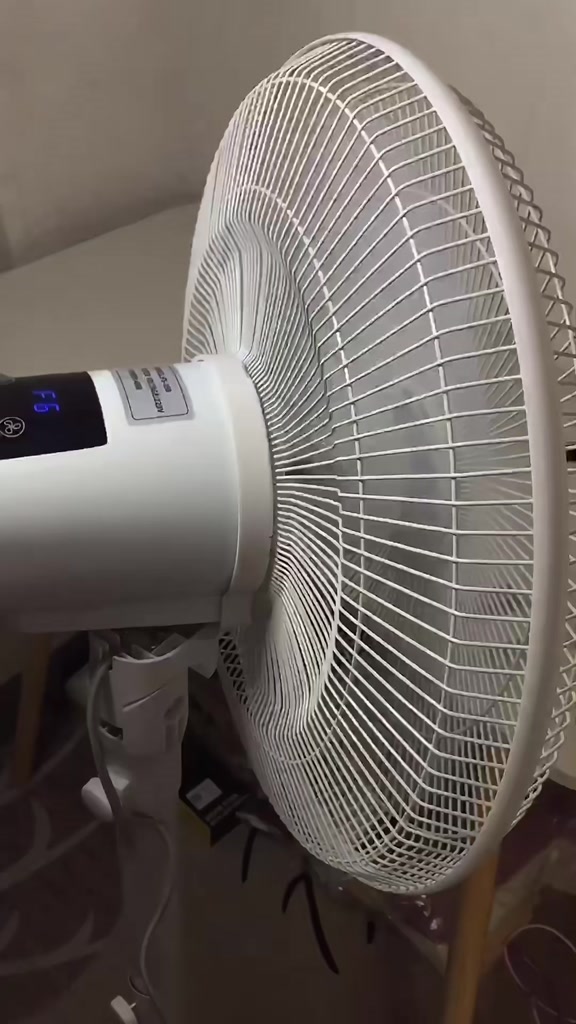 HODEKT Electric Fan Remote Control Stand Fan Vertical Floor Fan Color ...