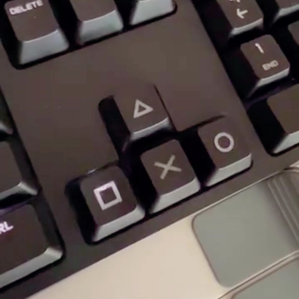 ABS Translucent Backlight Keycap Cherry MX Arrow Keys Heart key PSP ...