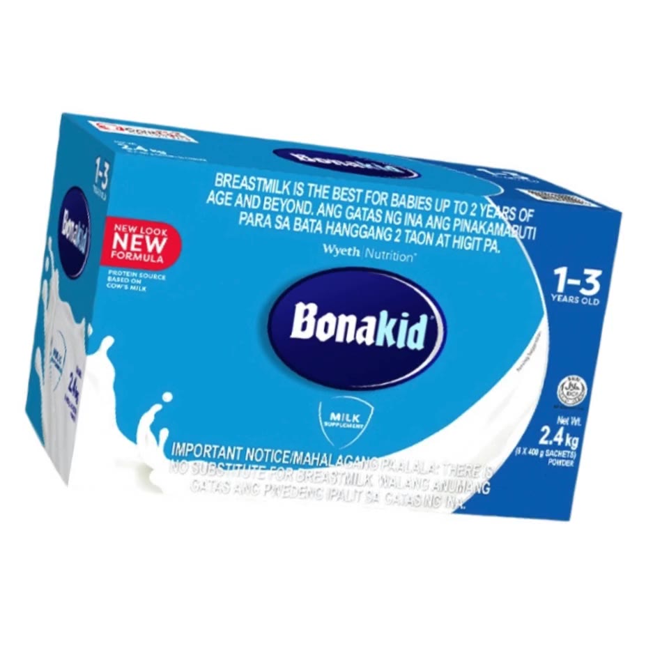 BONAKID® 2.4kg for 1-3 Years Old Milk Supplement | Shopee Philippines