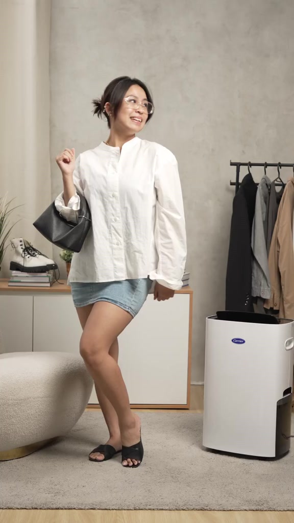 Carrier 30L White Dehumidifier | Shopee Philippines