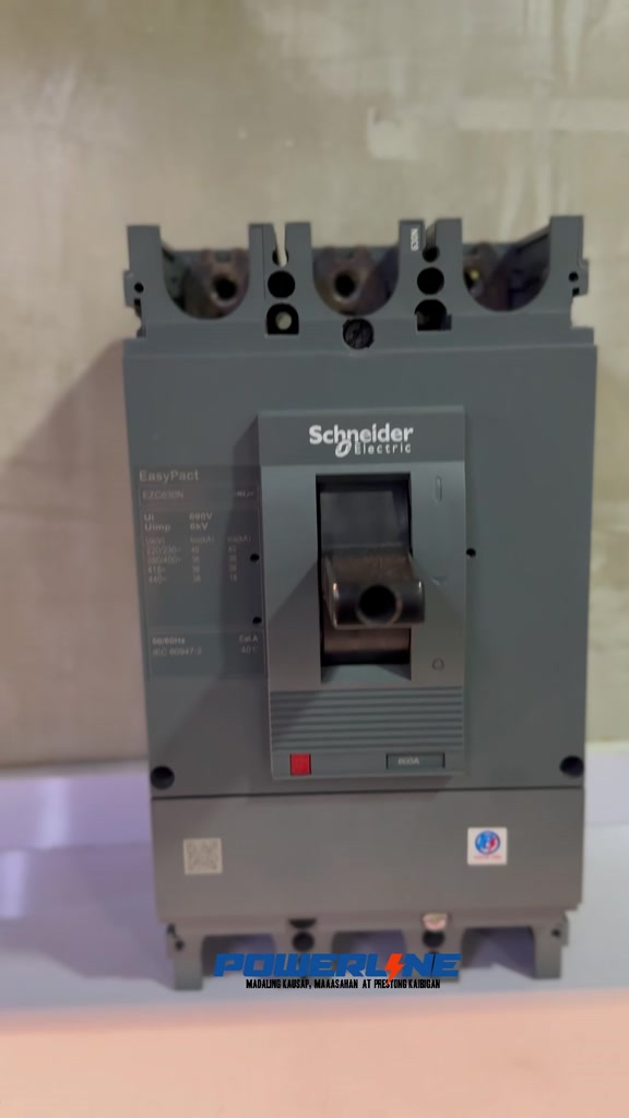 Circuit Breaker Schneider EZC N 500a, 600a 3 pole MCCB | Shopee Philippines