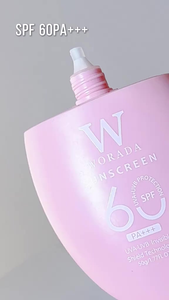 WORADA Sunscreen SPF60+++ Whitening Cream Waterproof Long-lasting ...