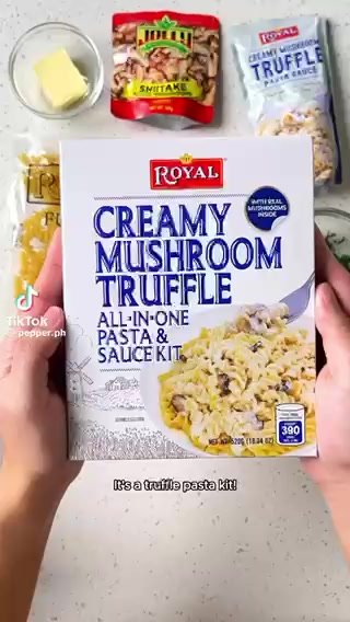 Royal Creamy Mushroom Truffle Pasta 520g (All-in-One Pasta Sauce Kit ...