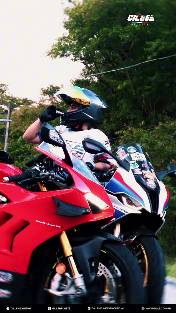 【𝑶𝑭𝑭𝑰𝑪𝑰𝑨𝑳】 GILLE PHOENIX Open Face Dual Visor Revo Helmet Full Face ...