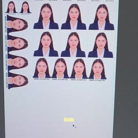High Quality Female ID Picture Printing with Formal Attire | 1x1 | 1 ...