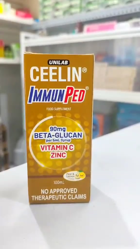 CEELIN IMMUNPED FOOD SUPPLEMENT 100 ML 3-12 YEARS OLD | Shopee Philippines