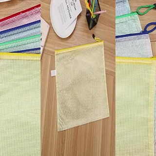 Mesh Zipper File Bag A3/A4/A5/B4/B5/B6 Waterproof Storage Pouch ...