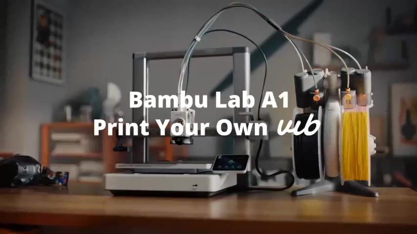 Bambu Lab A1 & A1 Combo Multi-Color 3D Printer with AMS lite Full Auto ...