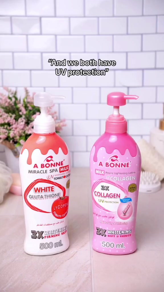 A BONNE LOTION WHITENING ORIGINAL (500ML) MILK COLLAGEN TOMATO GLUTA ...