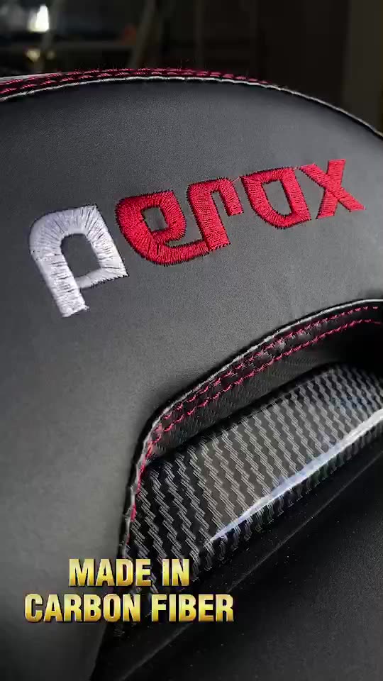 YAMAHA AEROX V1 CAMEL BACK SEAT ASSEMBLY WITH EMBROID LOGO AND CARBON ...