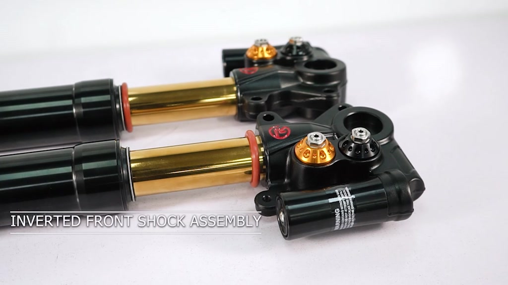 TRC Racing Inverted Front Shock Assembly Fully Adjustable CNC for NMAX ...
