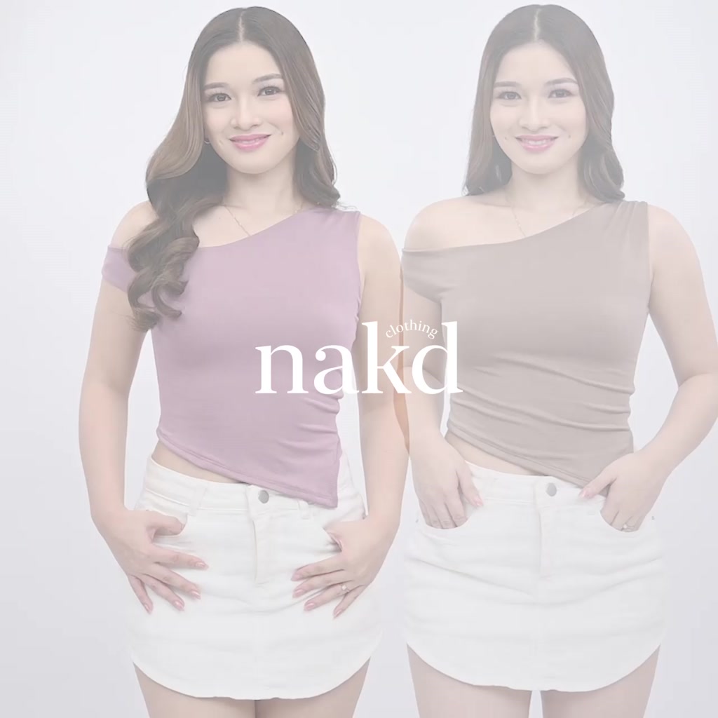 NAKD FASHION SUZETTE BASIC SEXY ONE SHOULDER ASYMMETRICAL CASUAL ...
