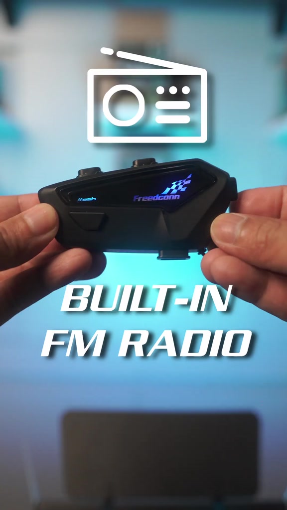 Freedconn FX PRO Motorcycle Helmet Mesh Bluetooth Intercom | Shopee ...