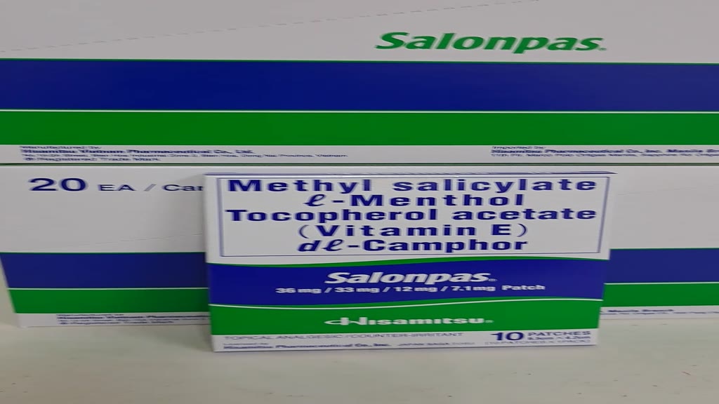 Salonpas 1 box, 10 patches per Box | Shopee Philippines