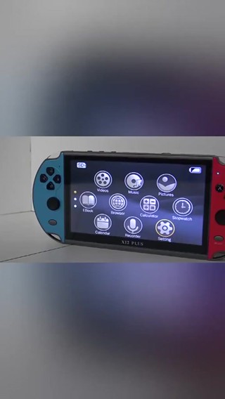 PSP X70 Handheld Game console 7 inch HD Screen Retro Game Support Two-Player Game 5800 Games ...