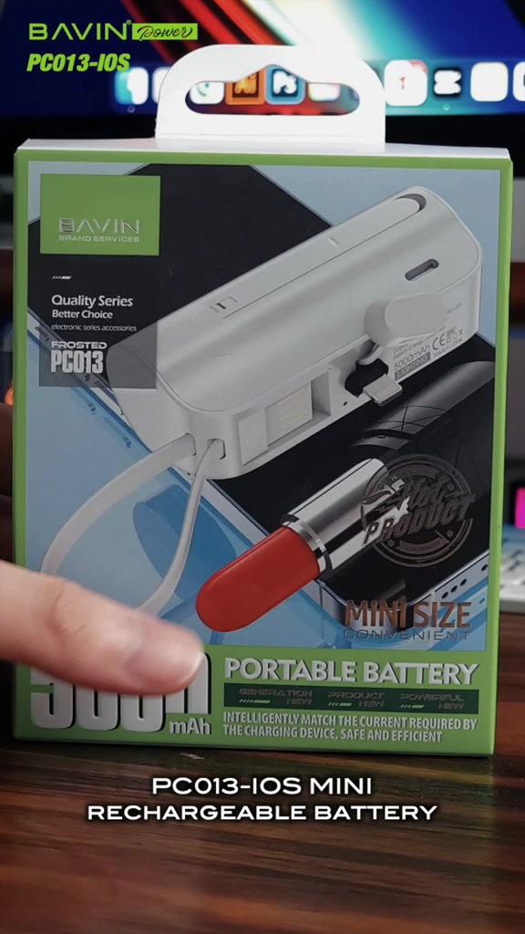 BAVIN PC012 / PC013 5000mAh Mini Fast Charging Portable Power Bank ...