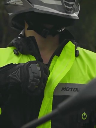 Original MOTOWOLF® V2 / V2B Raincoat with Attached Shoe Cover & 2 ...