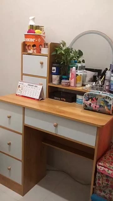 ALVIN Dressing Table Bedroom Minimalist Modern Ins Dressing Table ...