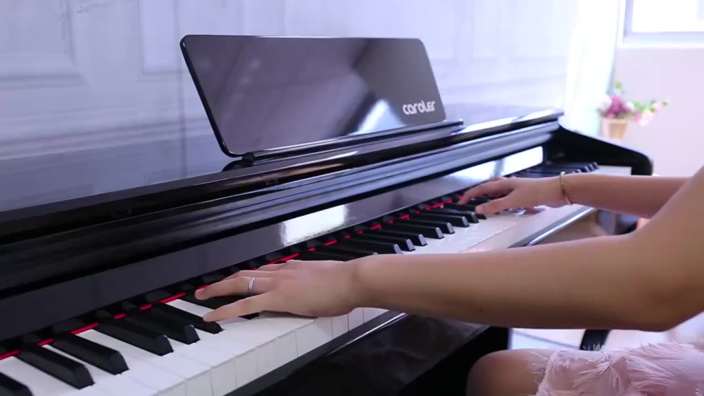 88-Key Piano Fully Weighted Hammer Action Digital Piano (Qin stool ...
